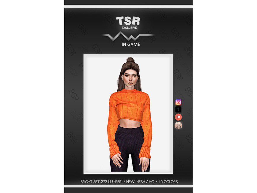 The Sims Resource - BRIGHT SET-272 (JUMPER) BD806
