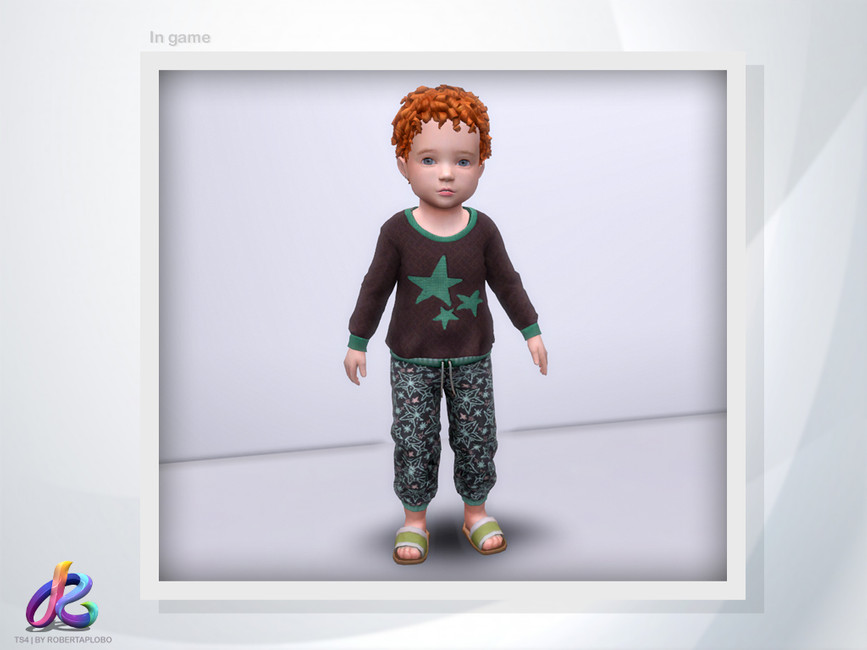 The Sims Resource - Toddler Boy Pants 223B - Retexture