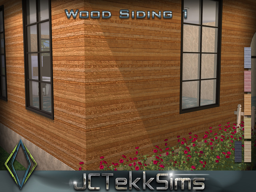 The Sims Resource - Wood Siding 1