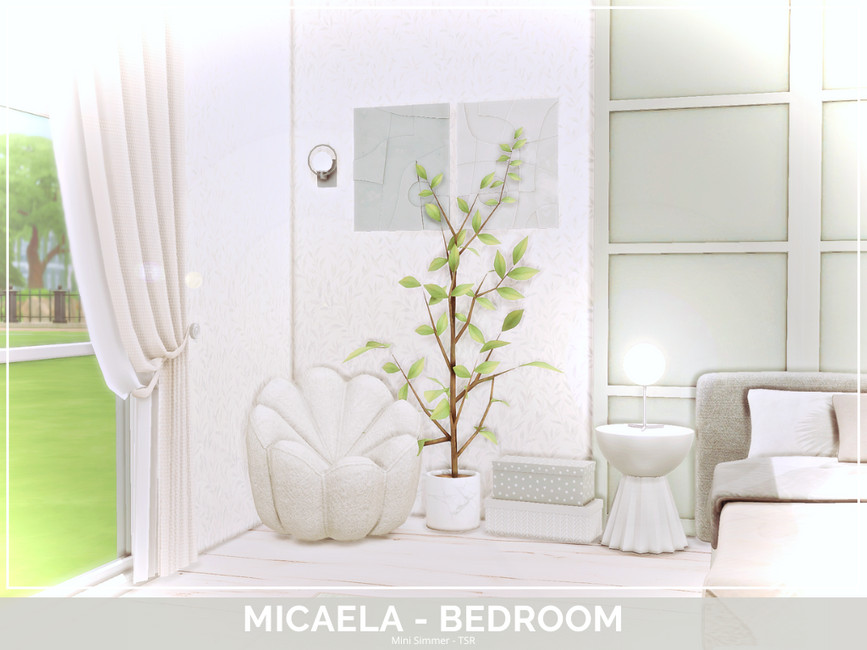 The Sims Resource - Micaela Bedroom - TSR only CC