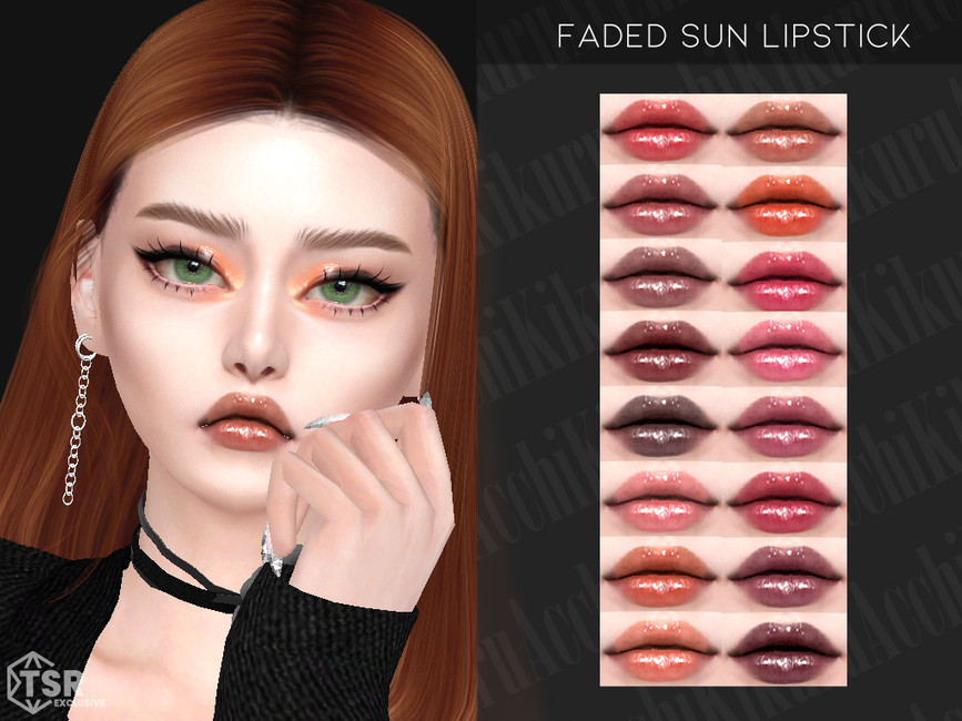 The Sims Resource - Faded Sun Lipstick