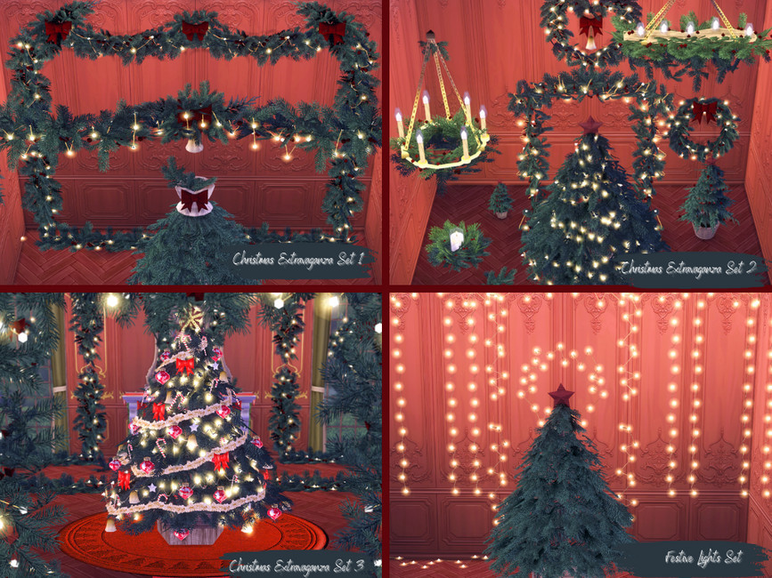 The Sims Resource - Festive Lights Set