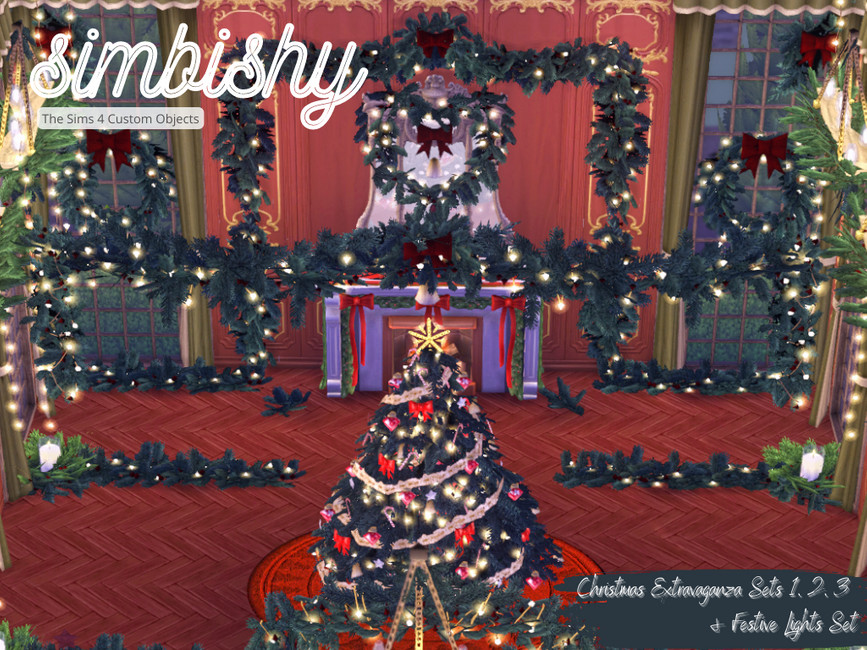 The Sims Resource - Festive Lights Set