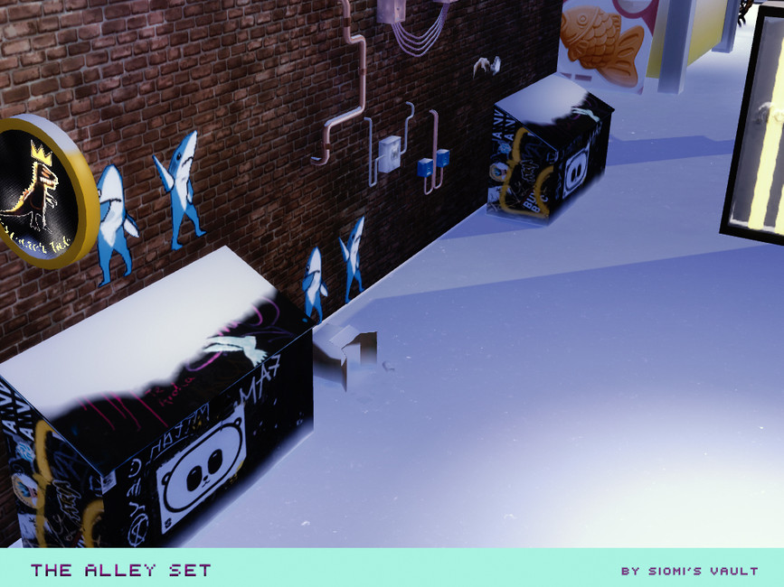 The Sims Resource - The Alley set