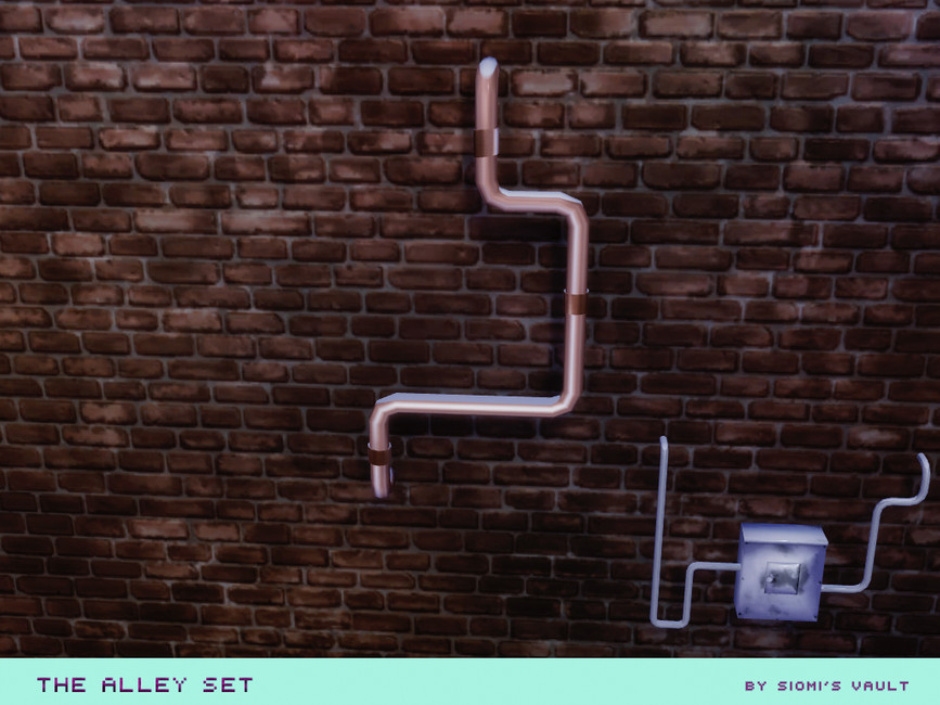 The Sims Resource - The Alley set Pipes #01