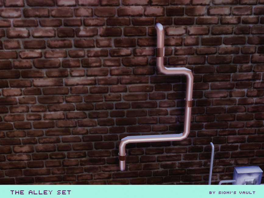 The Sims Resource - The Alley set Pipes #01