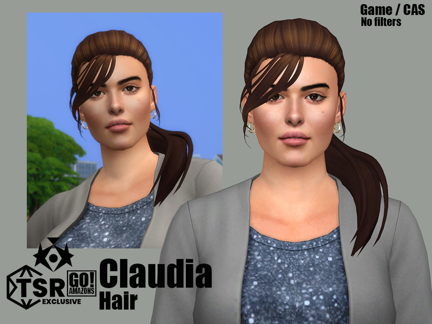 The Sims Resource - Claudia Hair