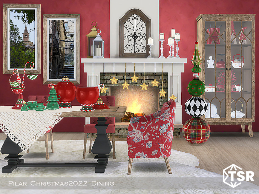 The Sims Resource - Christmas2022 Diningroom