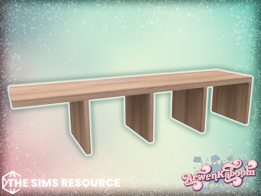 The Sims Resource - Innaley - Bench