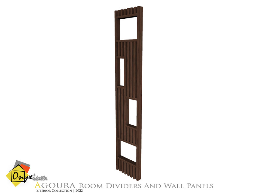 The Sims Resource - Agoura Room Divider With Shelf Tall