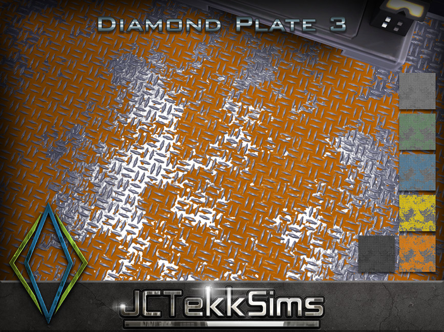 The Sims Resource - Diamond Plate 3