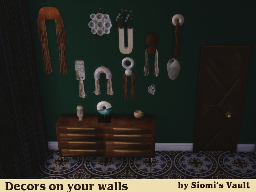 The Sims Resource - Decors on your wall