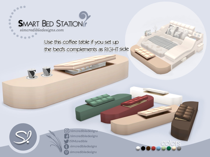 The Sims Resource - Smart Bed Station coffee table footer right