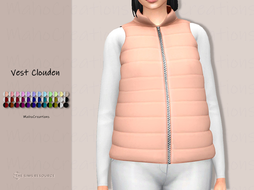 The Sims Resource - Vest Clouden