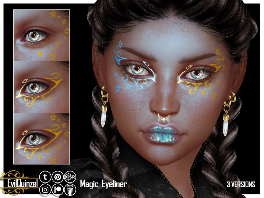 The Sims Resource - Magic Eyeliner