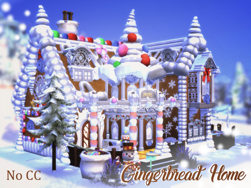 The Sims Resource - Gingerbread Home
