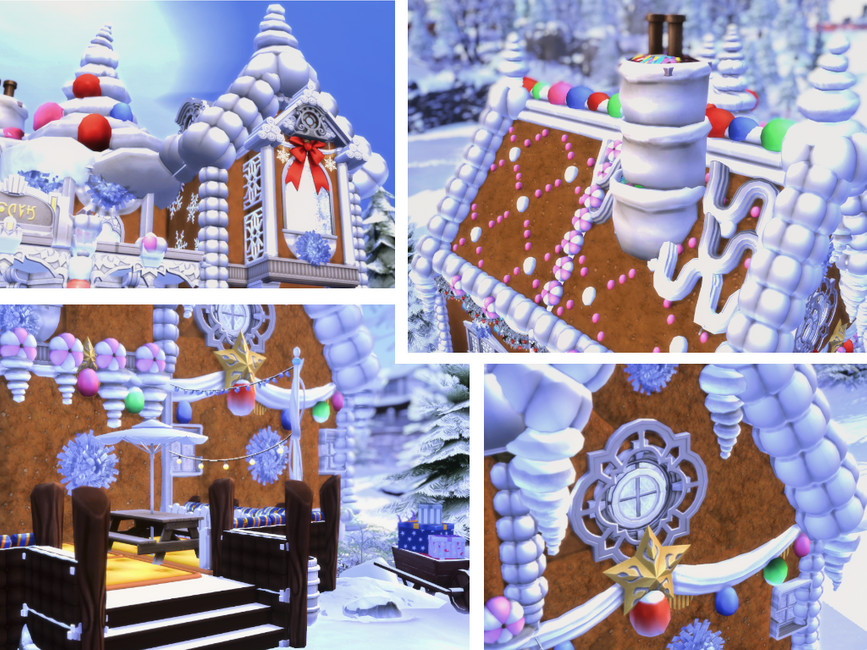 The Sims Resource - Gingerbread Home