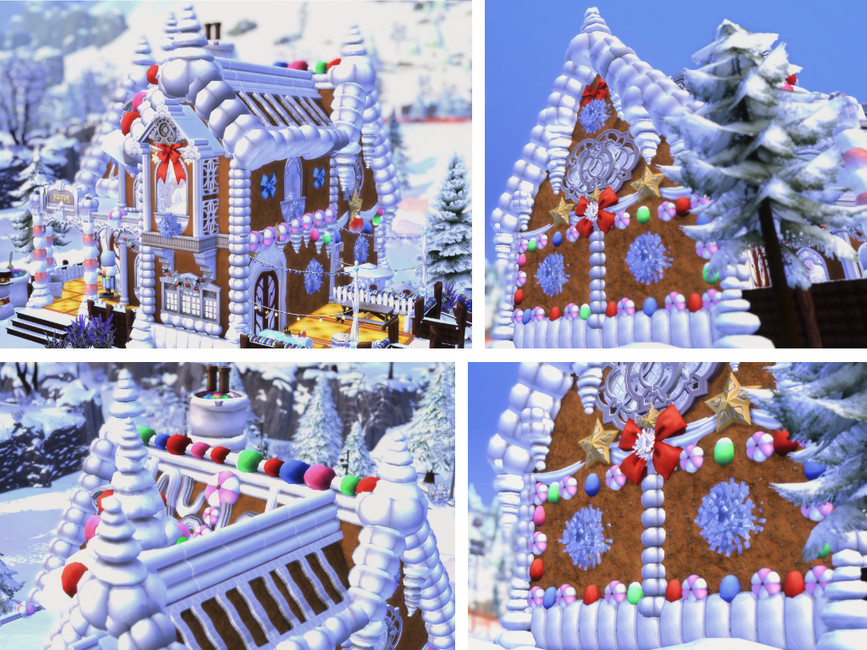The Sims Resource - Gingerbread Home