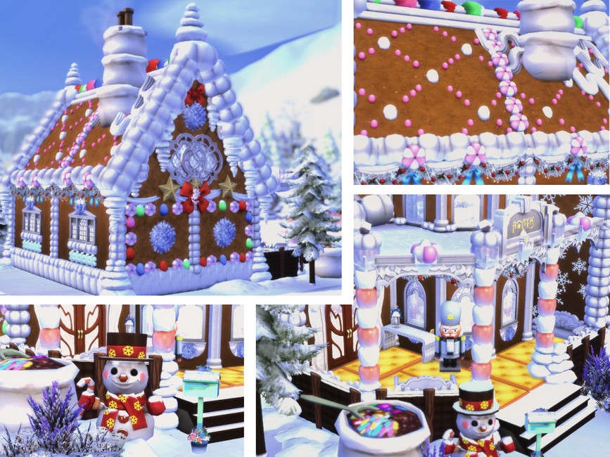 The Sims Resource - Gingerbread Home