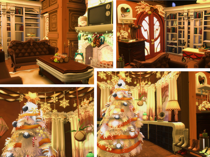 The Sims Resource - Gingerbread Home