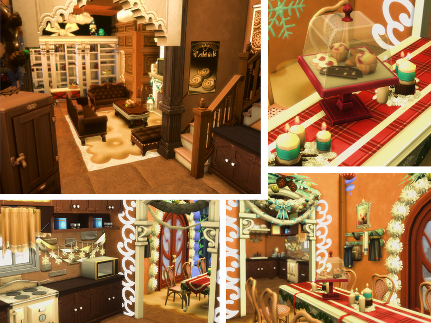 The Sims Resource - Gingerbread Home