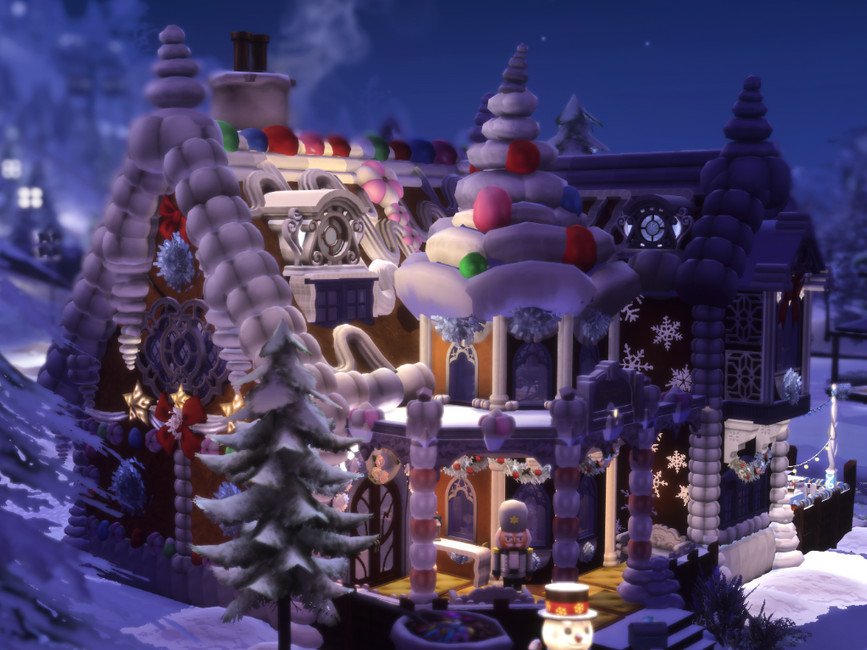 The Sims Resource - Gingerbread Home