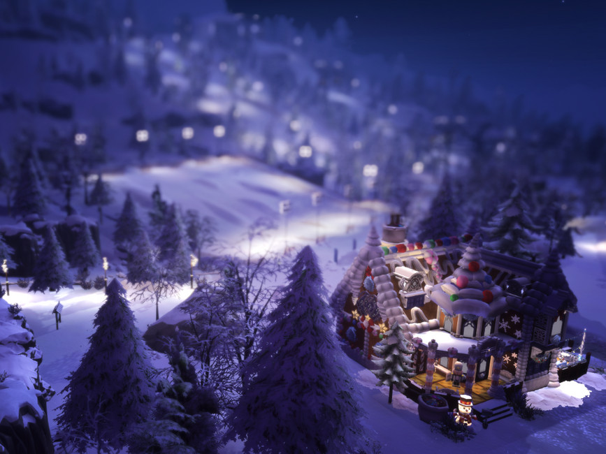 The Sims Resource - Gingerbread Home