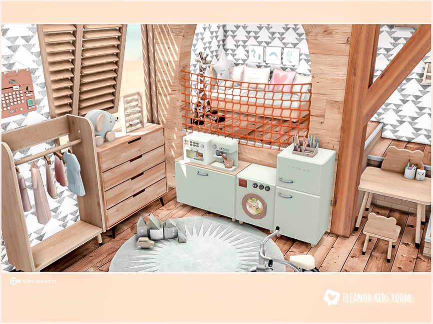 The Sims Resource - Eleanor Kids Room CC only TSR