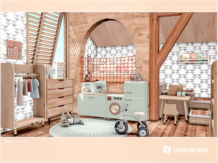 The Sims Resource - Eleanor Kids Room CC only TSR