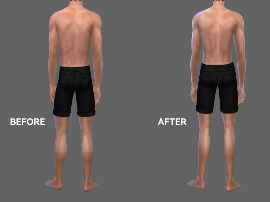 The Sims Resource - Male body presets 01