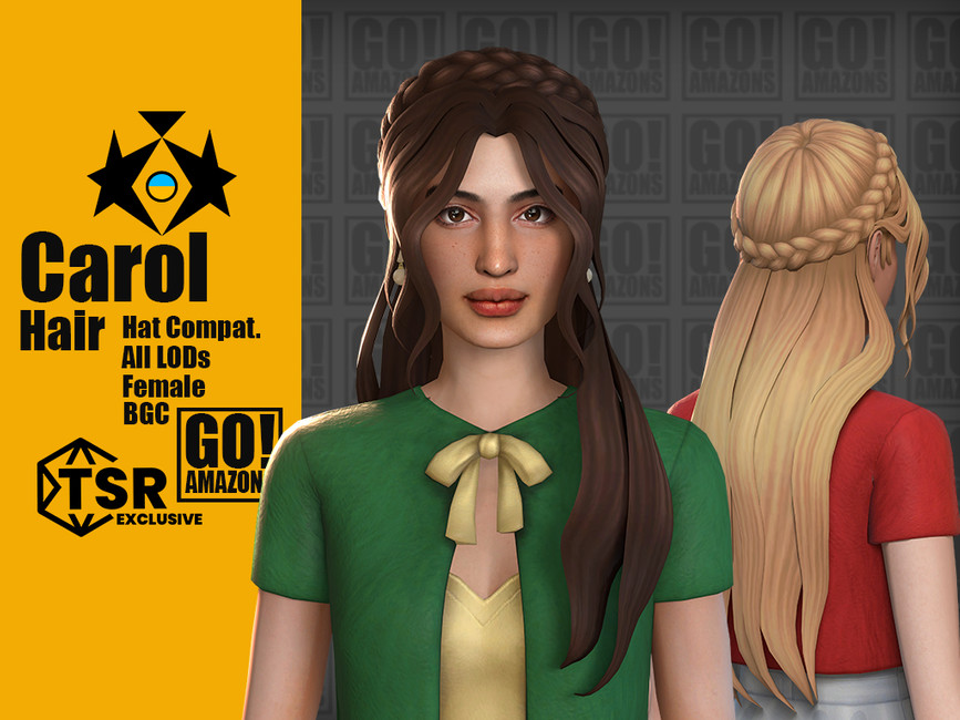 The Sims Resource - Carol Hair
