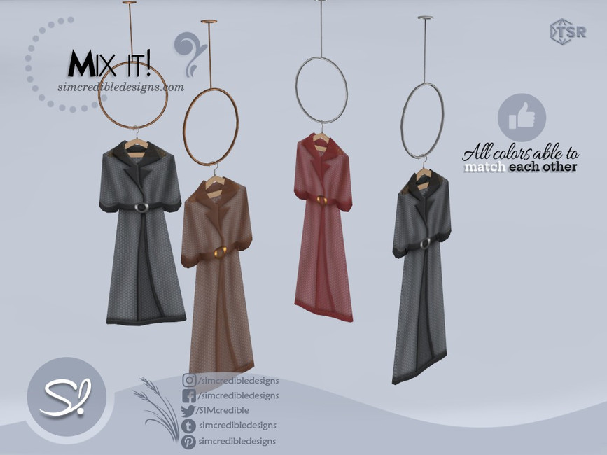 The Sims Resource - Mix It Hanging cloth robe