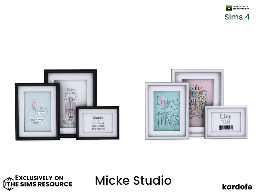 The Sims Resource - kardofe_Micke Studio_Pictures 2