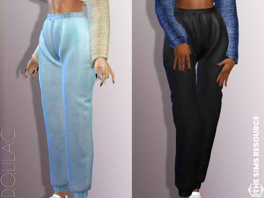 The Sims Resource - Cotton Sweatpants DO684
