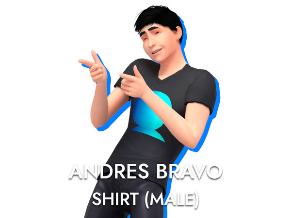 The Sims Resource | Andres Bravo Shirt (Male)