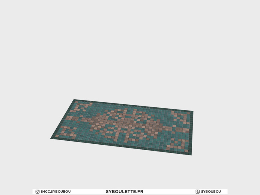 The Sims Resource - Mozaic - Rug