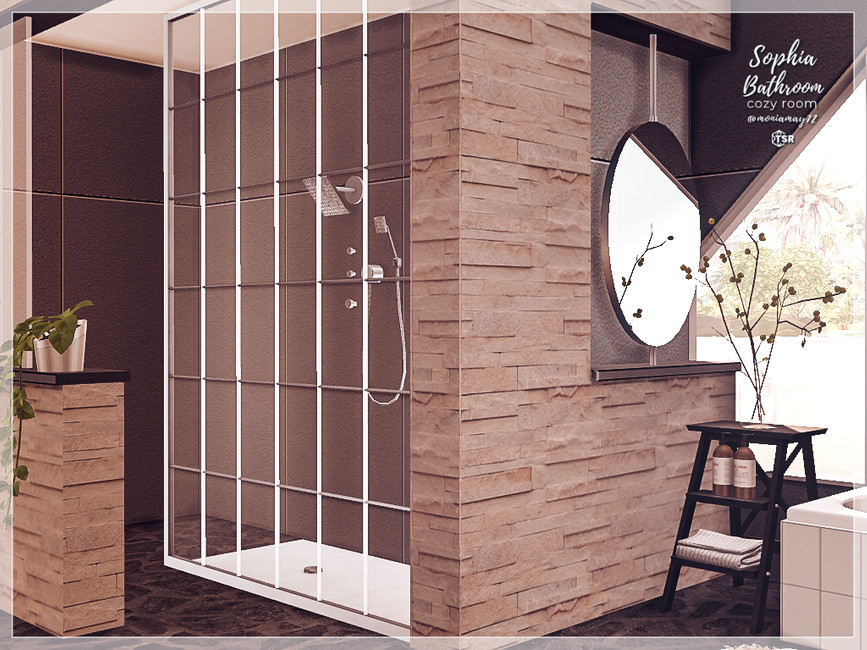 The Sims Resource - Sophia Bathroom CC only TSR