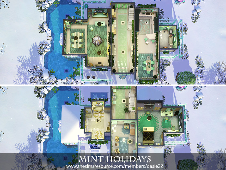 The Sims Resource - Mint Holidays