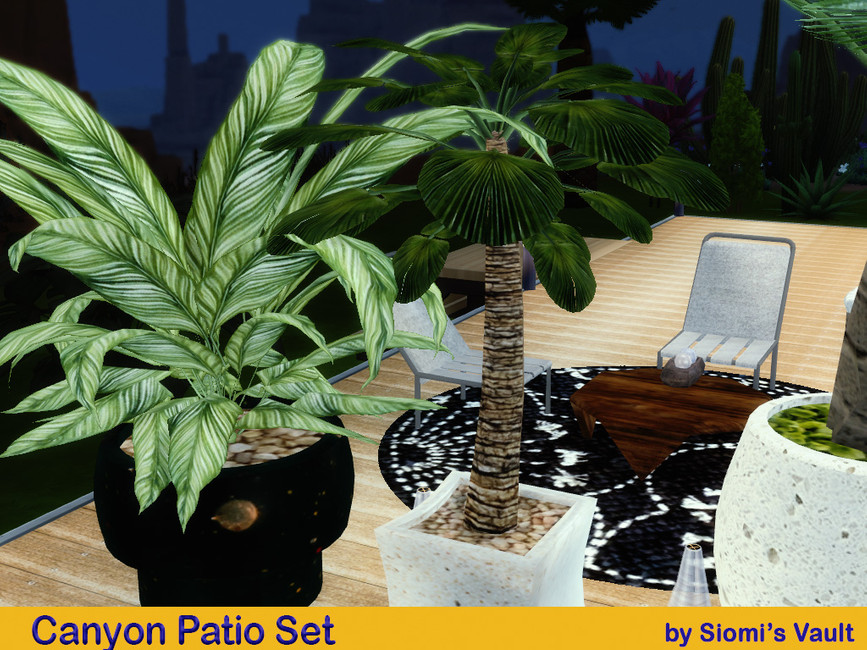 The Sims Resource - Canyon Pation