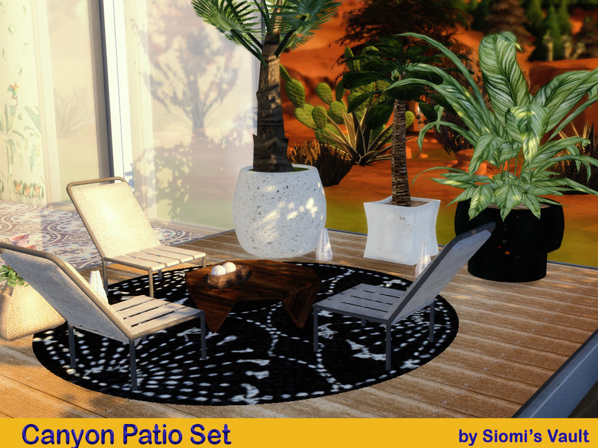 The Sims Resource - Canyon Pation