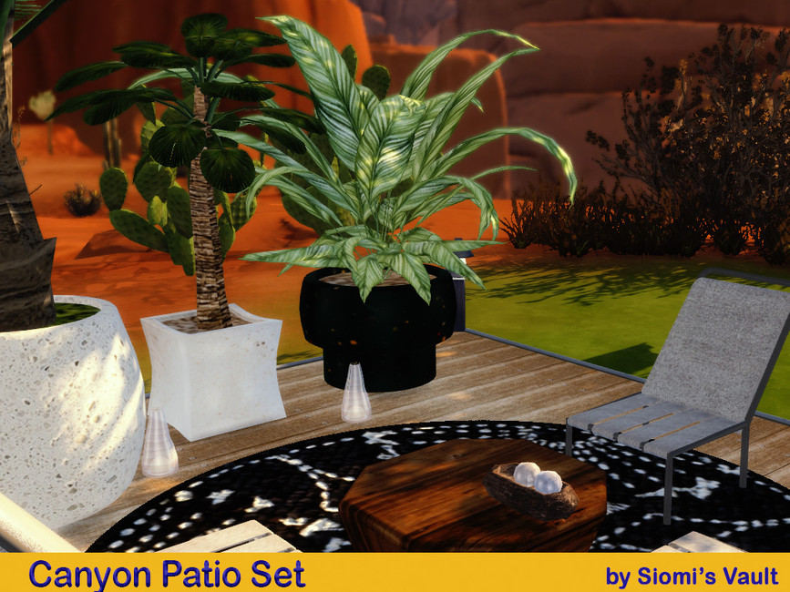The Sims Resource - Canyon Pation