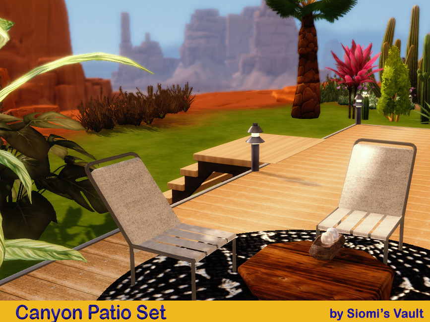 The Sims Resource - Canyon Patio chair