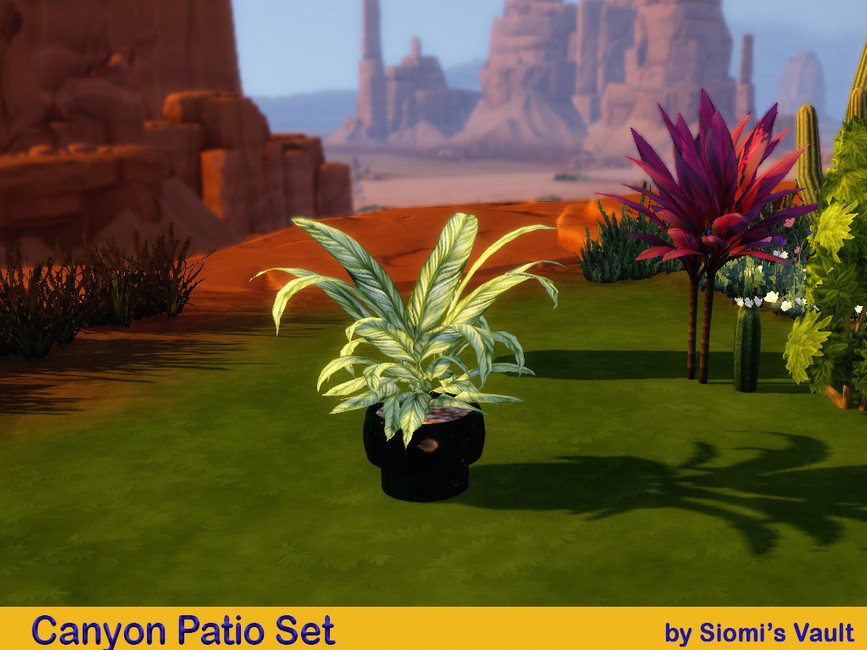 The Sims Resource - Canyon Patio Plant #03