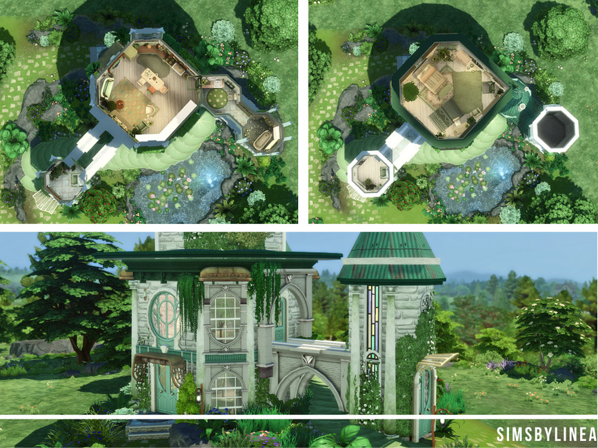 The Sims Resource - Forest Fairy Castle
