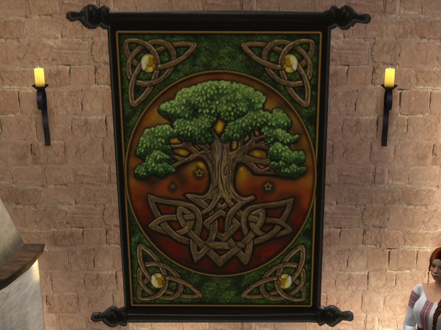 The Sims Resource - Celtic Wall Deco