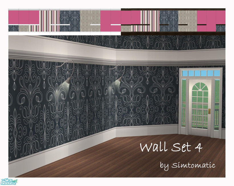 The Sims Resource - Wall Set 4