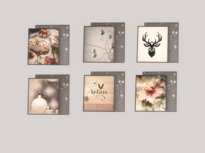 The Sims Resource - Living Room Gina Picture Frame