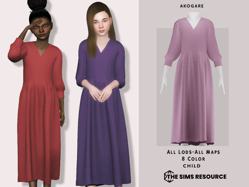 The Sims Resource - Marie Dress