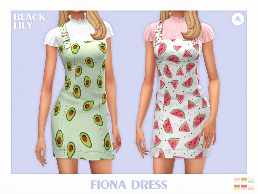 The Sims Resource - Fiona Dress