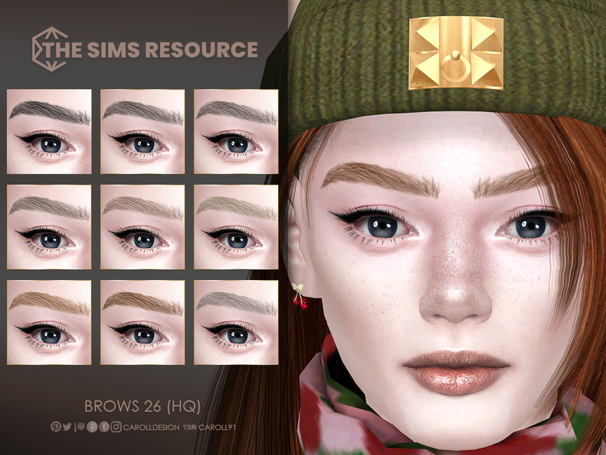 The Sims Resource - Brows 26 (HQ)